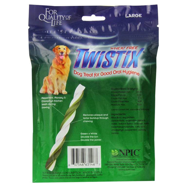 Buy Twistix Vanilla Mint Dental Dog Treats, 156gm Online at Low Price ...