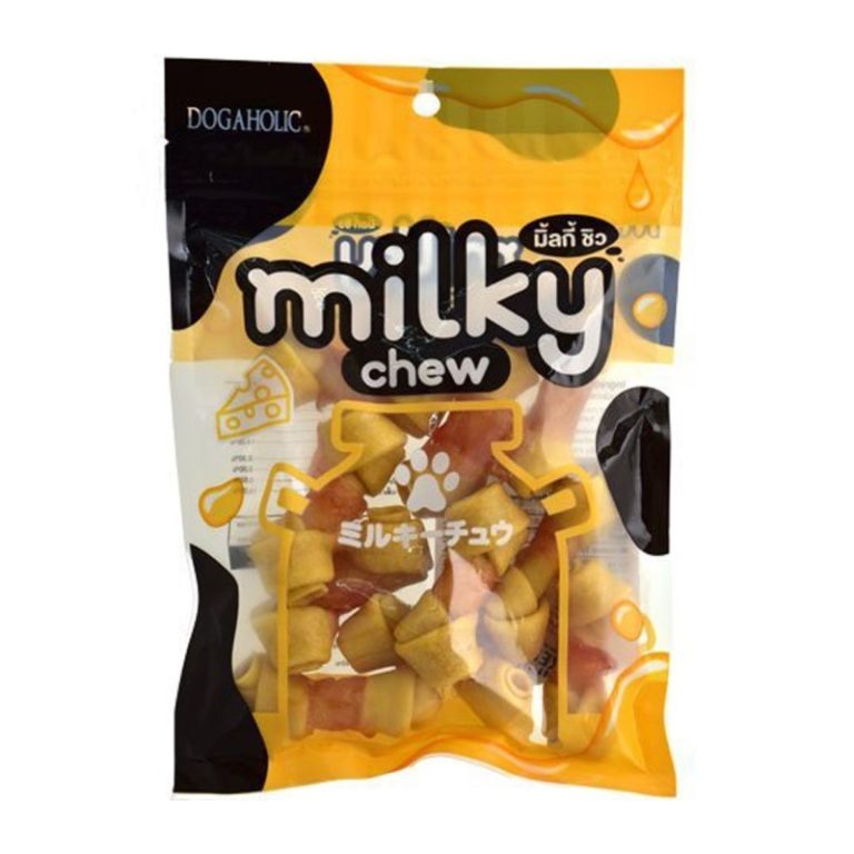 Rena Milky Chew Cheese & Chicken Bones Style Dog Treats, 10 pieces ...
